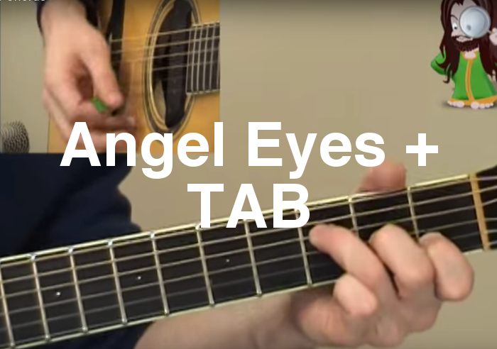 Angel Eyes (Frank Sinatra) Guitar Lesson with TAB - SpyTunes Lessons