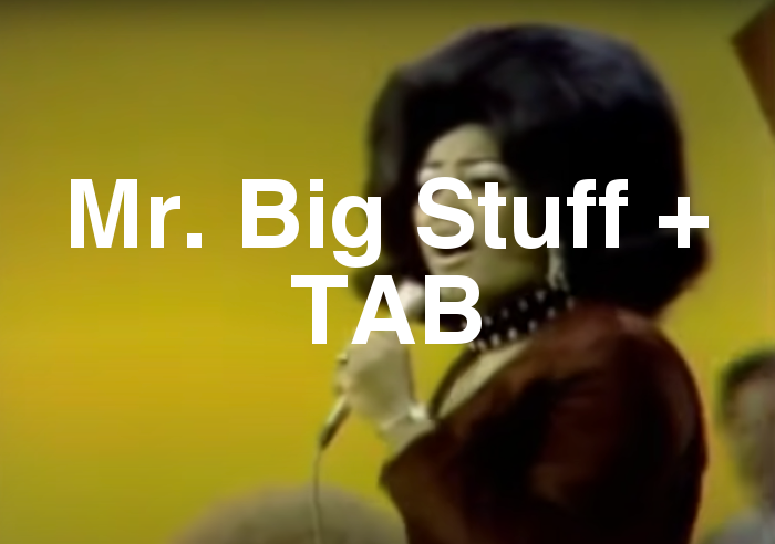 Mr. Big Stuff (Jean Knight) Guitar Lesson with TAB - SpyTunes Lessons